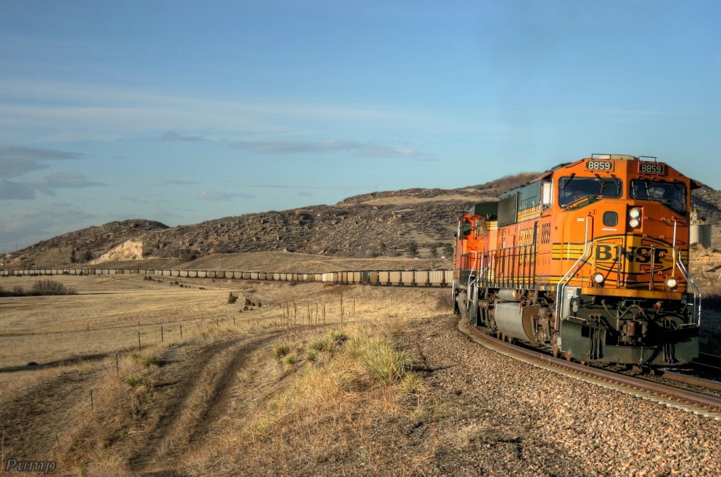 Southbound BNSF Loaded Coal Train